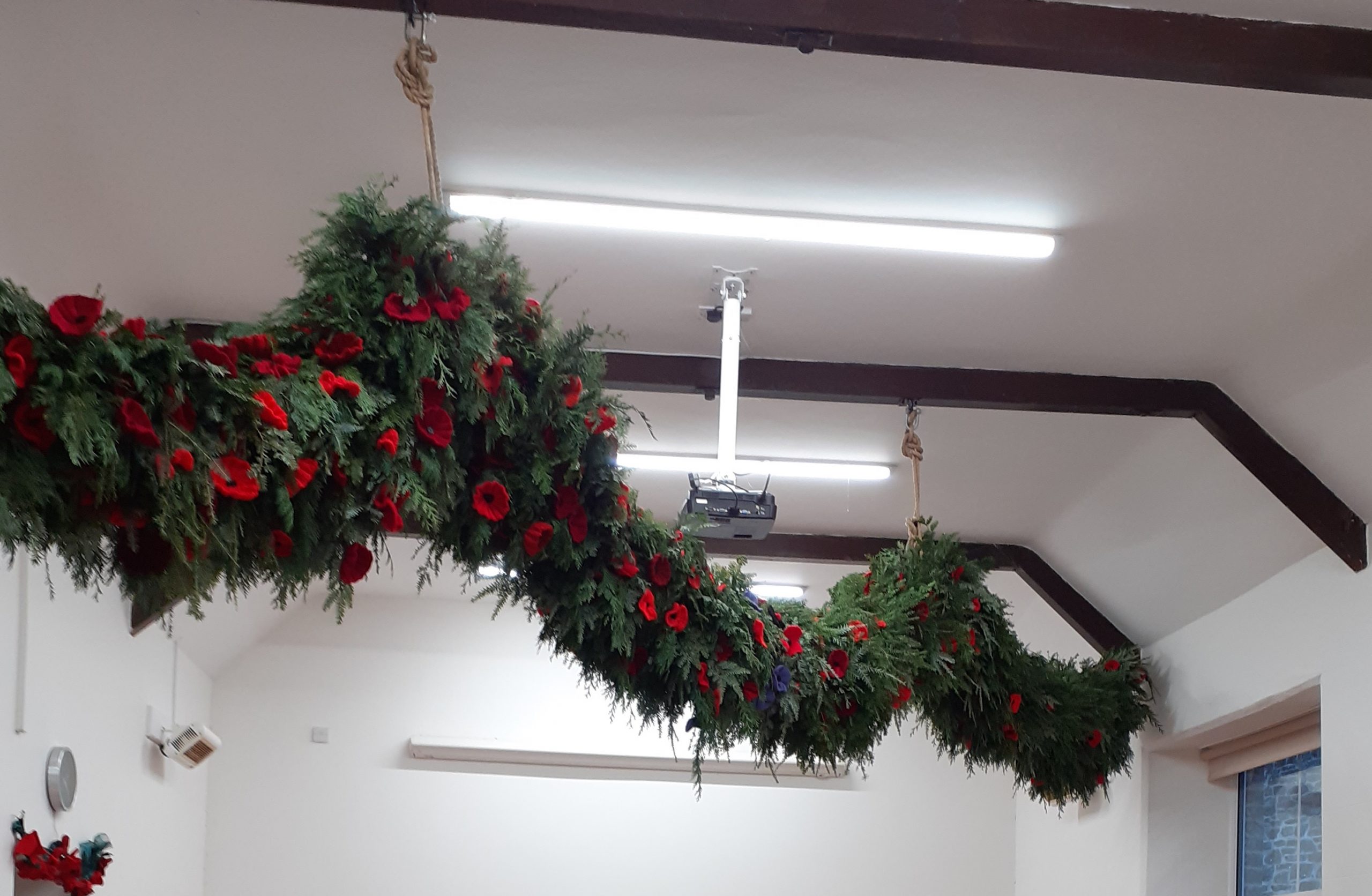 The Poppy Garland of all Poppy Garlands! - Broadwoodwidger Parish Website